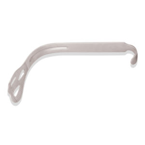 Wieder Tongue Retractor, Large Curved, 14cm - Research Corporation