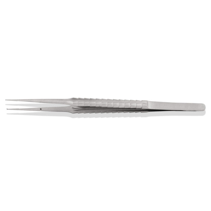 Micro Dressing Forceps, Straight, Smooth, 17.5cm - Research Corporation